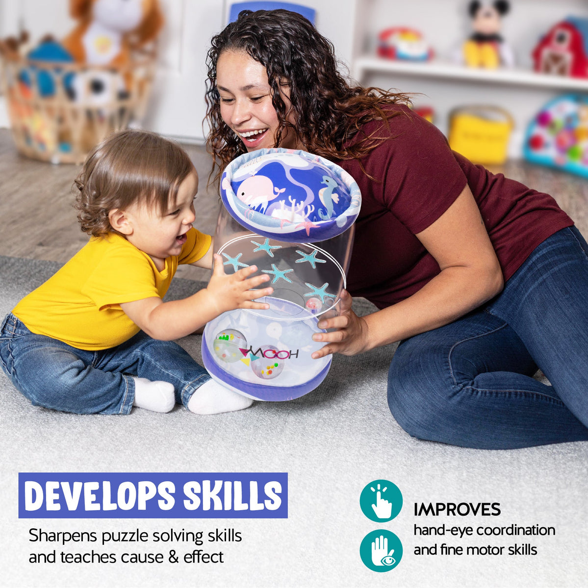 Inflatable Sea Animals Baby Roller – Plush Creations 195