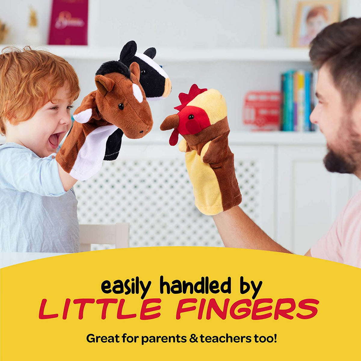 Hand Puppet Barn Friends – Plush Creations 195