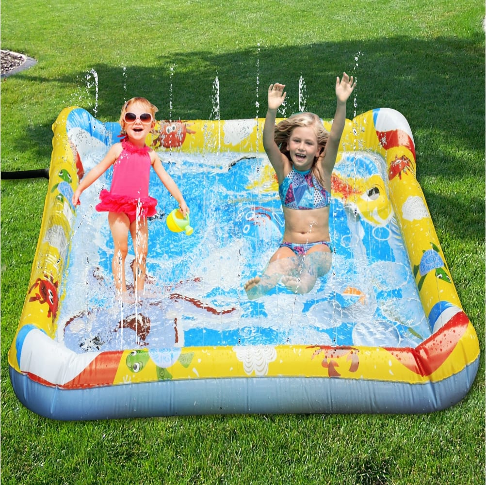 Yellow Squirt Pool – Plush Creations 195