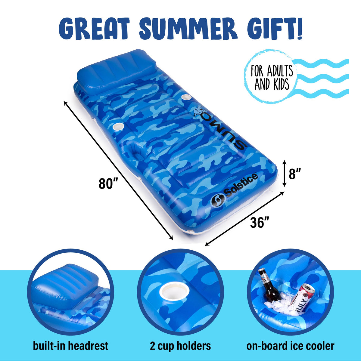 Sumo Pool Float Mattress – Plush Creations 195